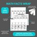 Math Facts: String Thinkers Math Wrap Bundle, Self-correcting Flashcard ...