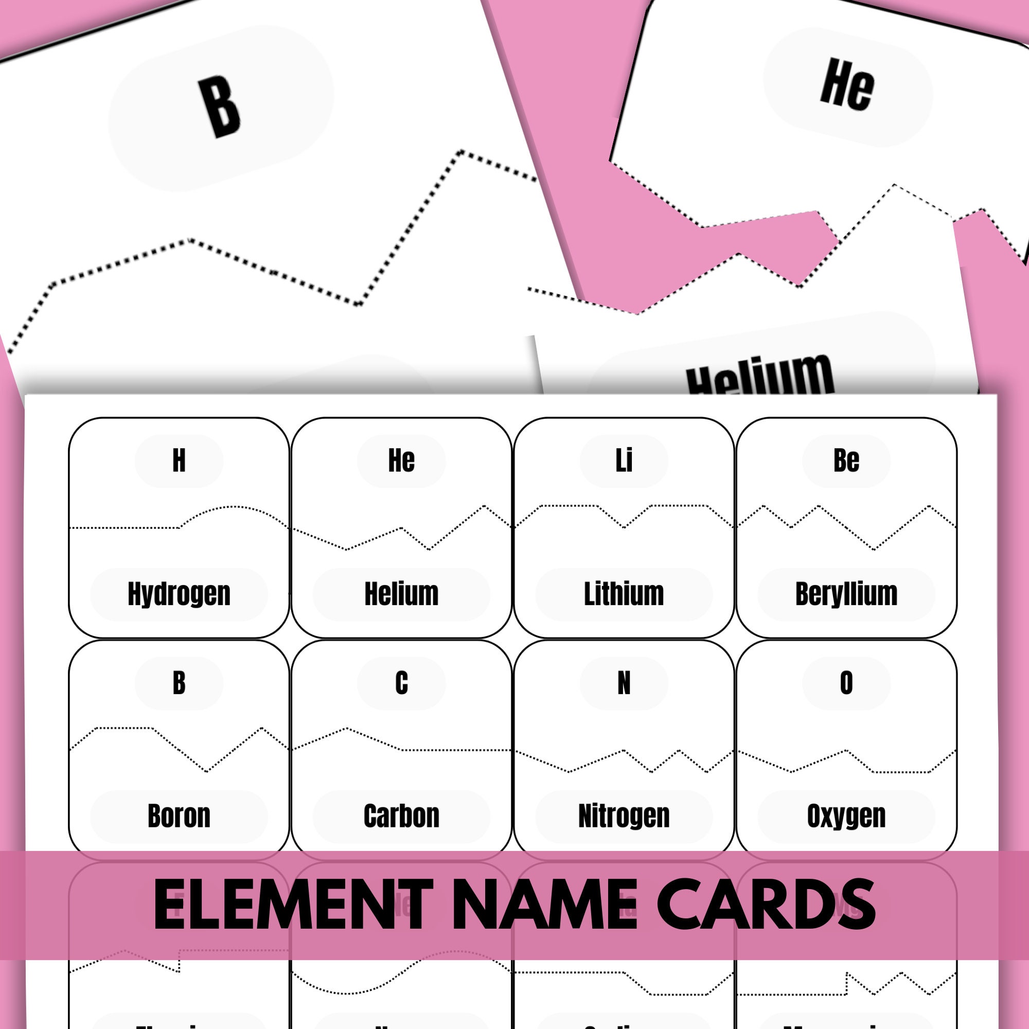 Memorize the Periodic Table Chemistry Bundle for High School / College ...