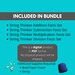 Math Facts: String Thinkers Math Wrap Bundle, Self-correcting Flashcard ...