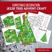 Jesse Tree Advent Decoration, Printable Christmas Devotional Activity ...