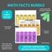 Math Facts: String Thinkers Math Wrap Bundle, Self-correcting Flashcard ...