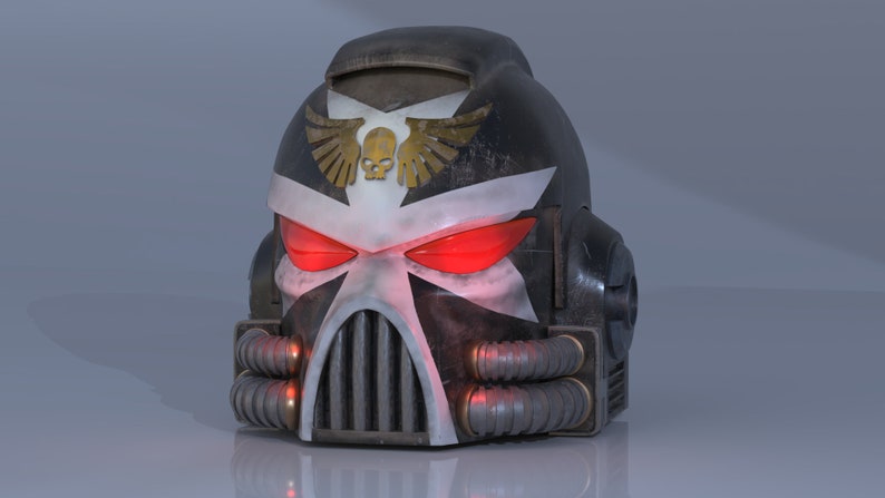 Helmet Space Marine Templar Firstborn MKIII 40k STL File - Etsy