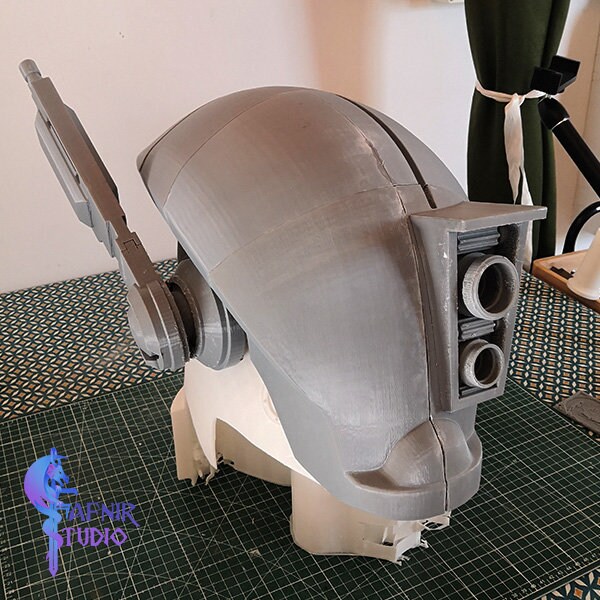 Helmet Tau - Fire Warrior - Etsy