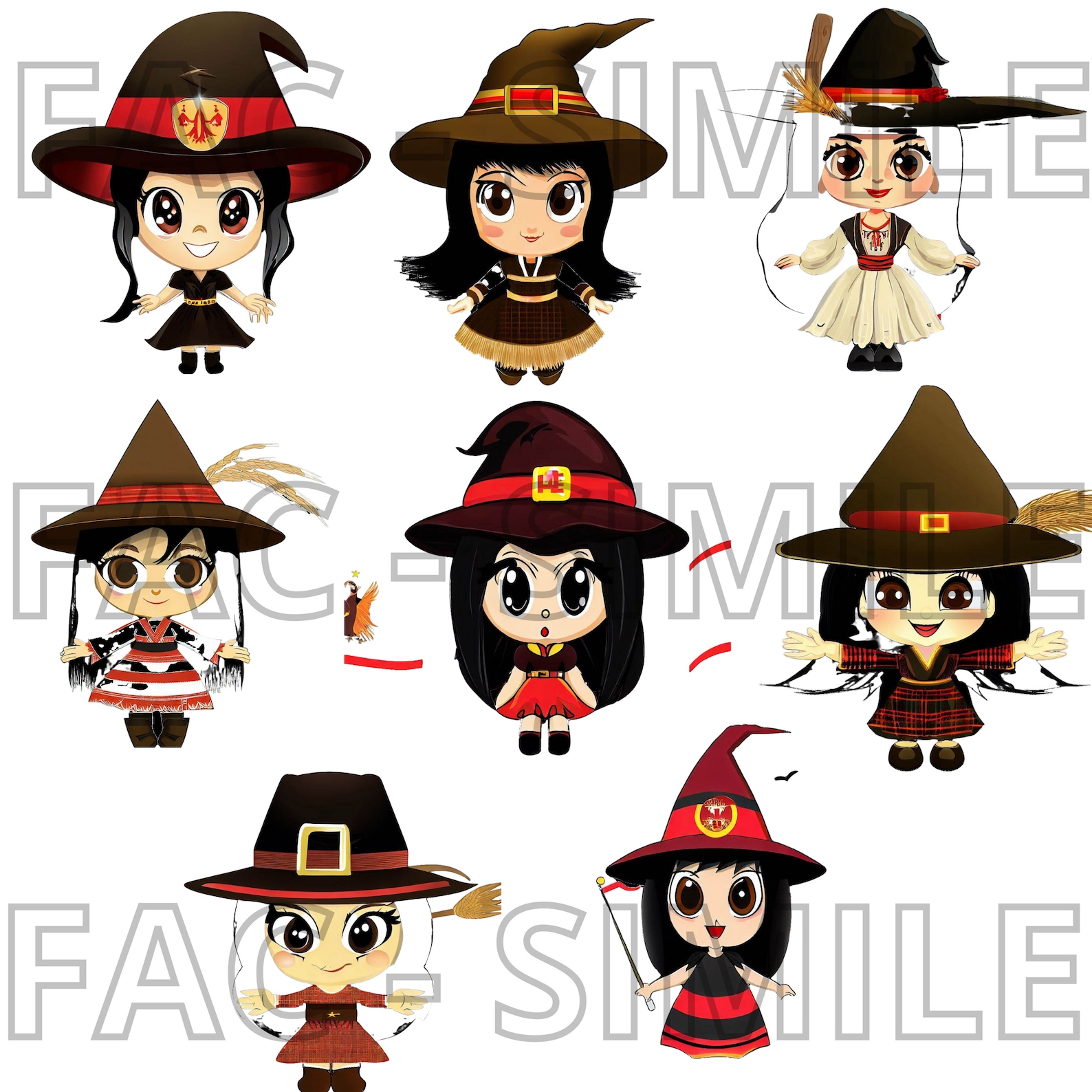 Witches Characters Halloween Clip Art Best Witch Horror Png Download ...