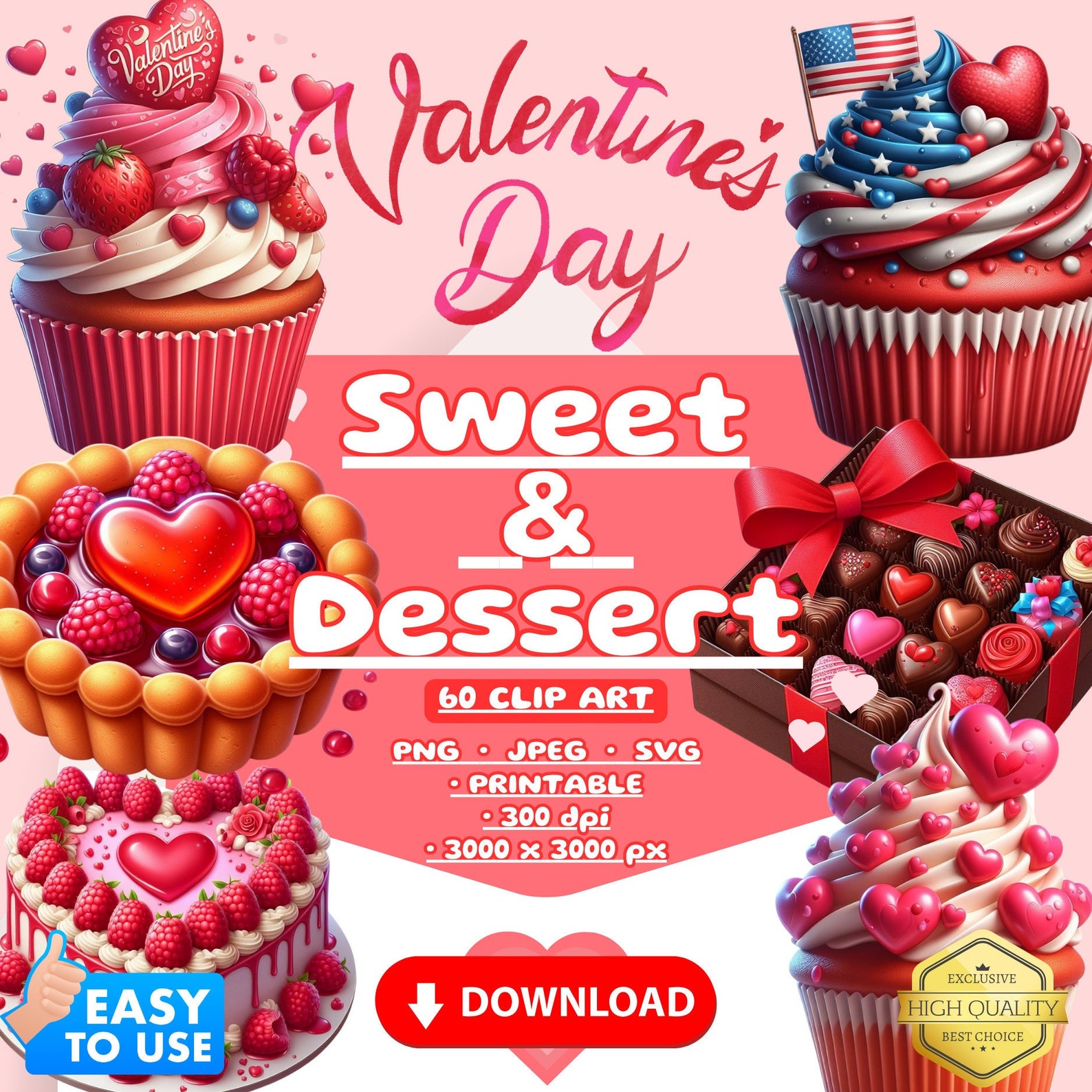 Valentines Cakes Clipart PNG Download,valentines Day Clipart,svg ...