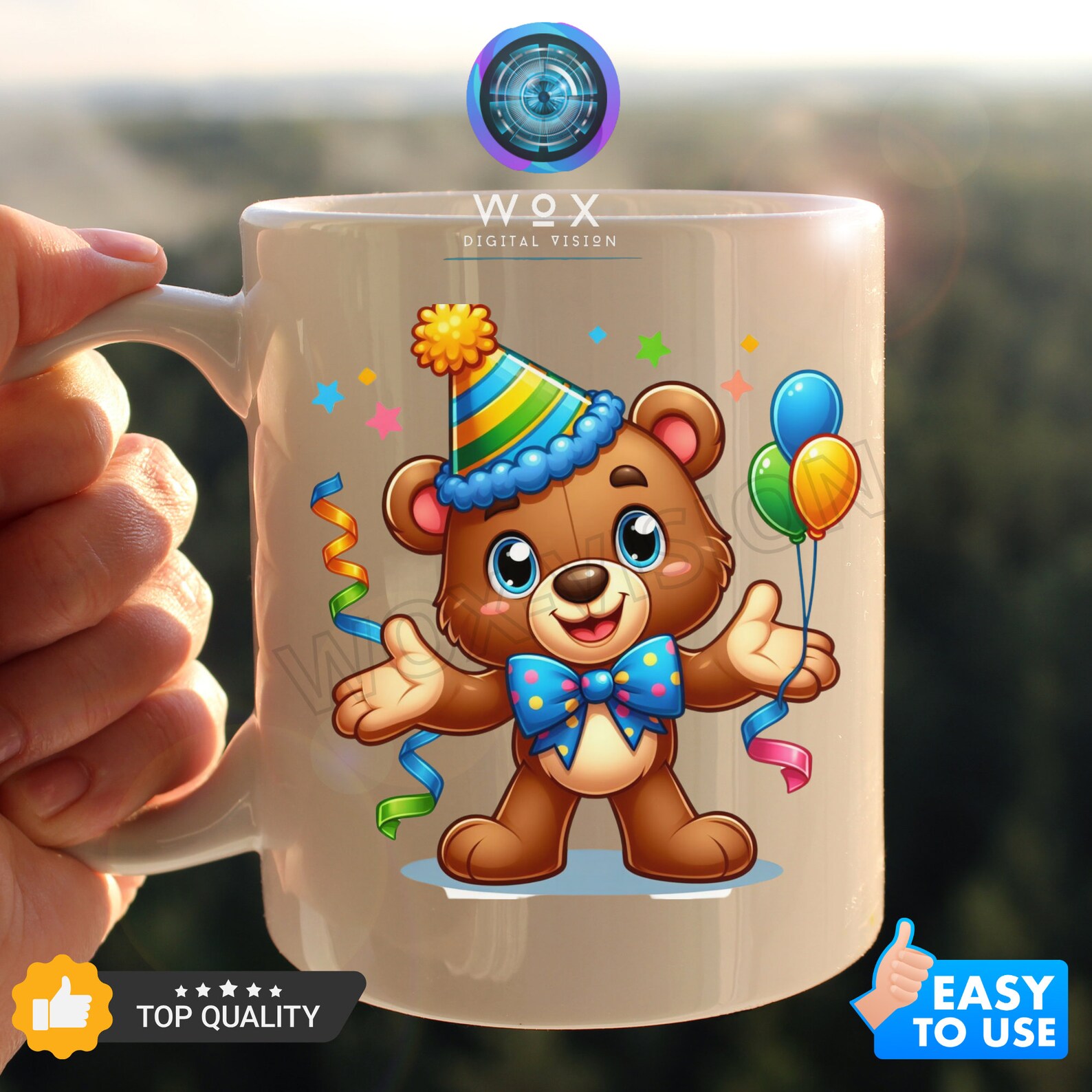 Happy Birthday Party Teddy Bear Bundle Clipart PNG Download Printable ...