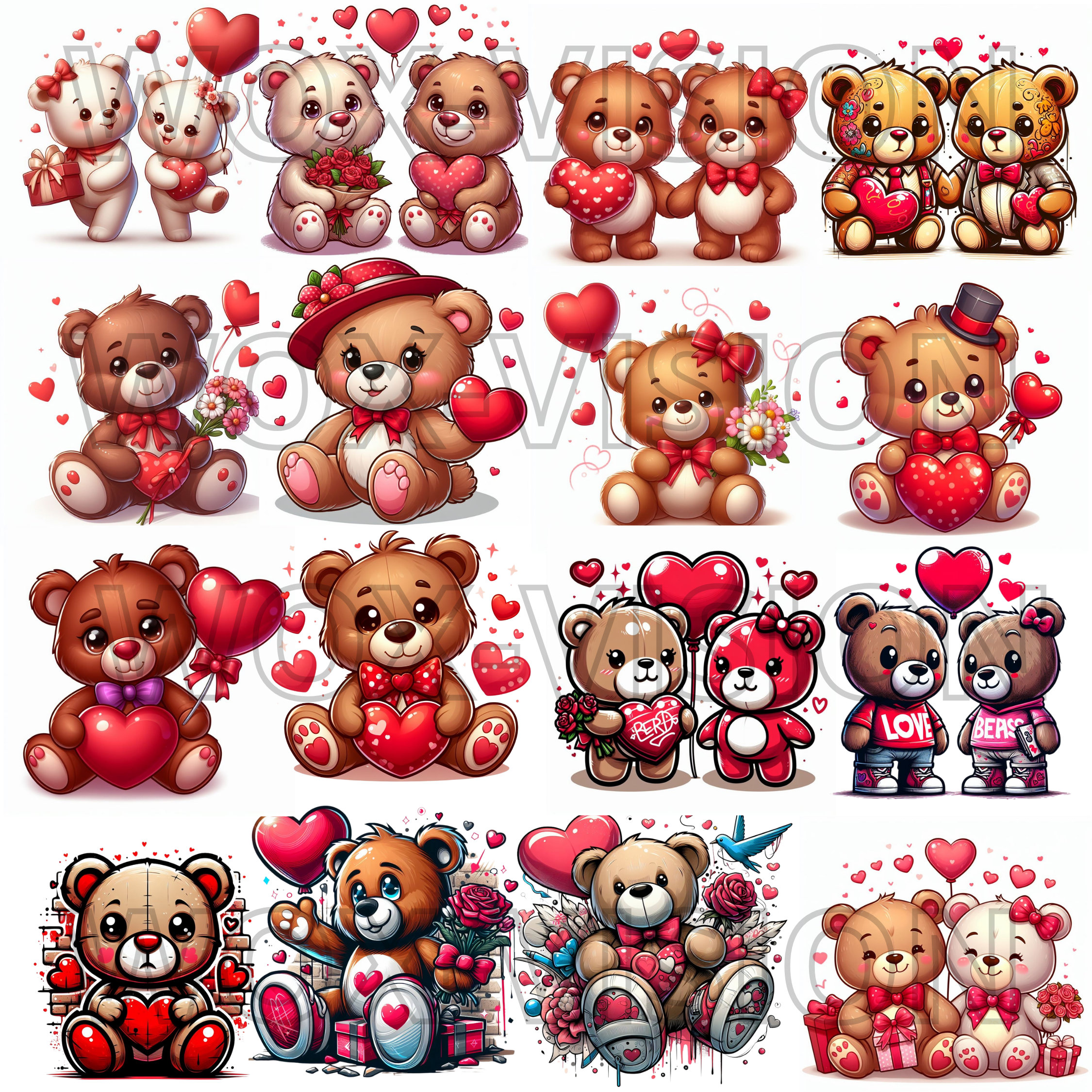Valentines Teddy Bear Clipart Download Teddy Bears Png,valentine's Day ...