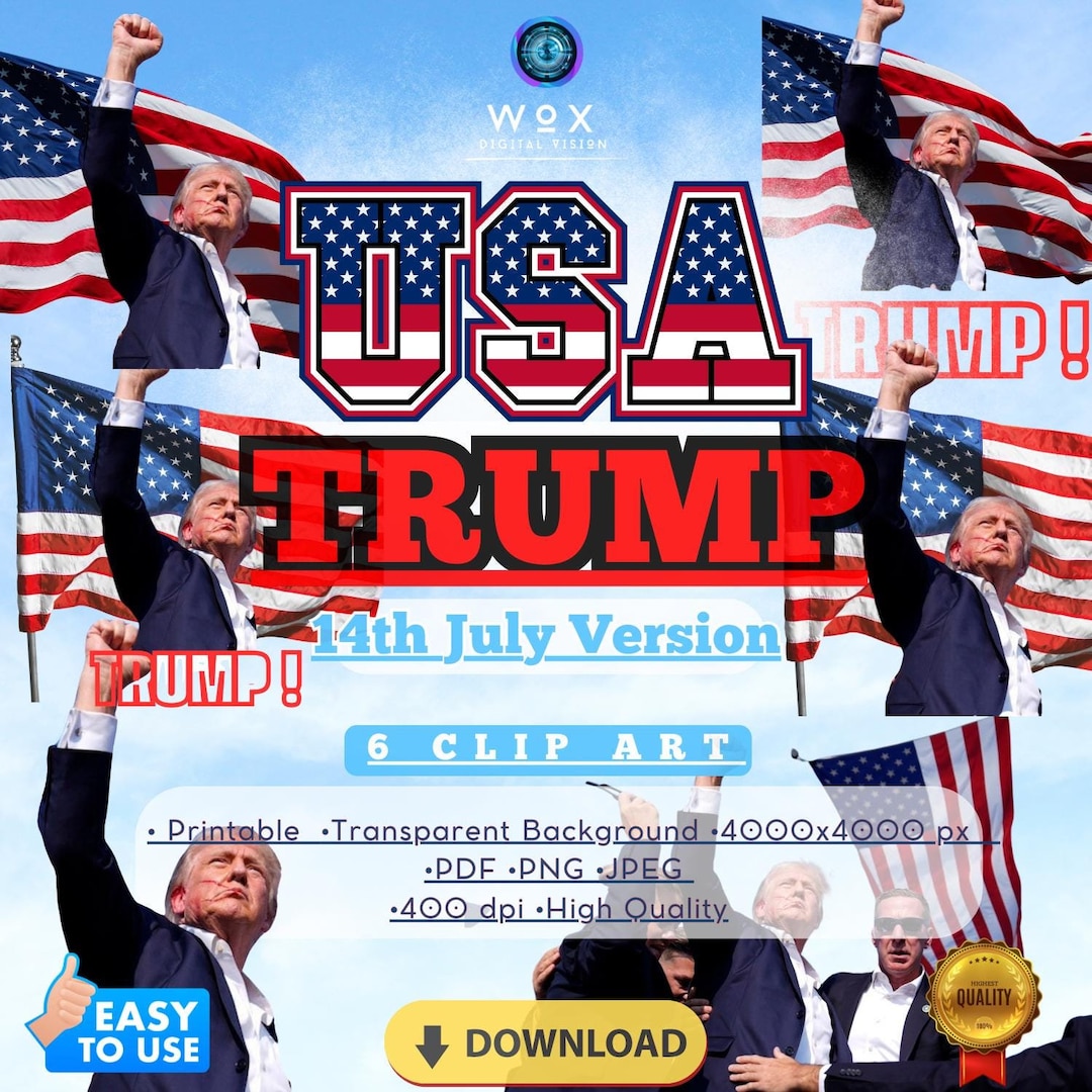 Donald Trump Shot Png Clipart Downloadable Printable,trump Shirt PNG ...