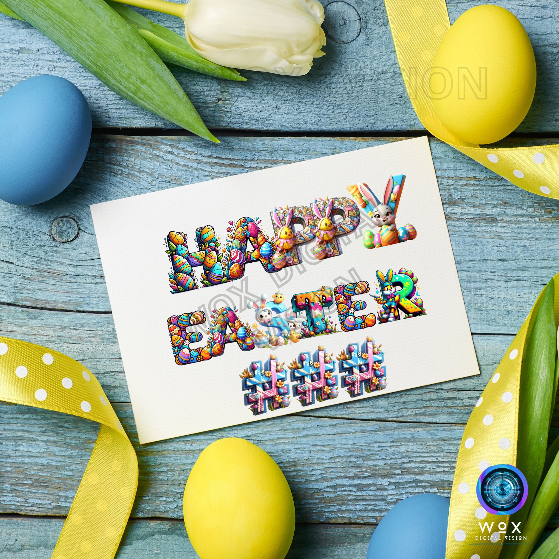 Easter Font Alphabet Letters Clip Art PNG Download ,alphabet Bundle ...