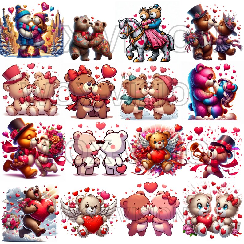 Valentines Teddy Bear Clipart Download Teddy Bears Png,valentine's Day ...