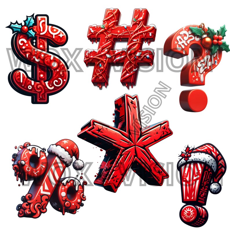 Happy Christmas Font Png Bundle Letters, Alphabet Png,graphics Design ...