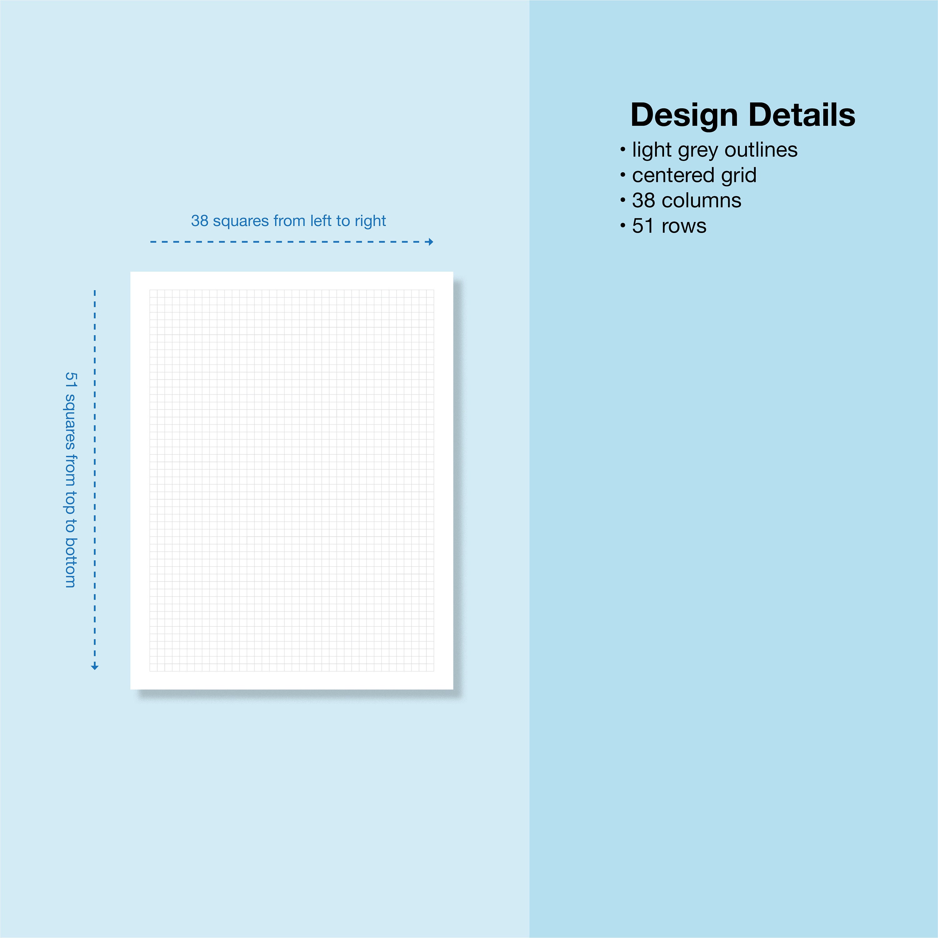 5mm Printable Grid Paper, Square Pattern Paper, Notebook Paper, Planner ...