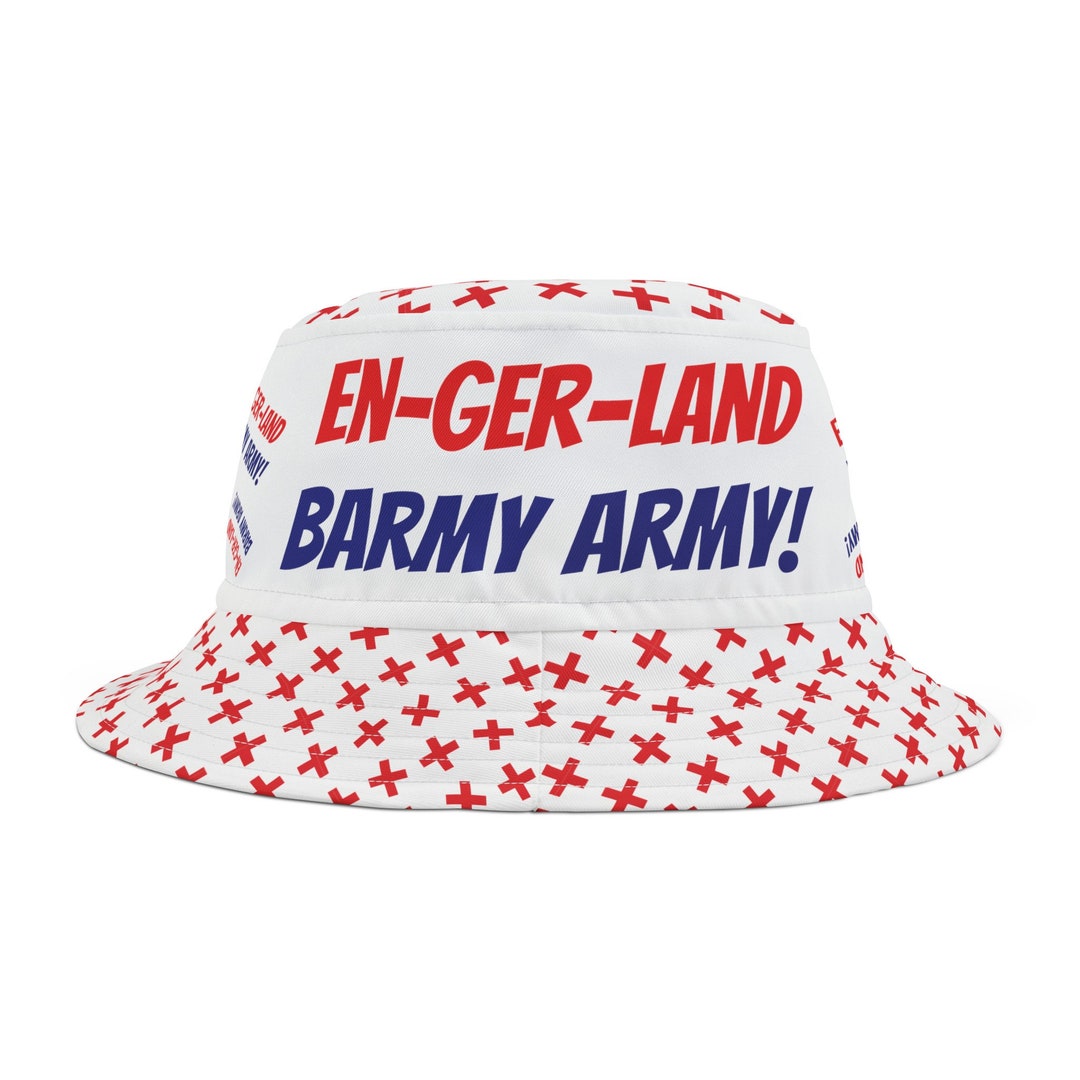 England Barmy Army Bucket Hat Euros 2024 Supporter Hat Cheer on England ...