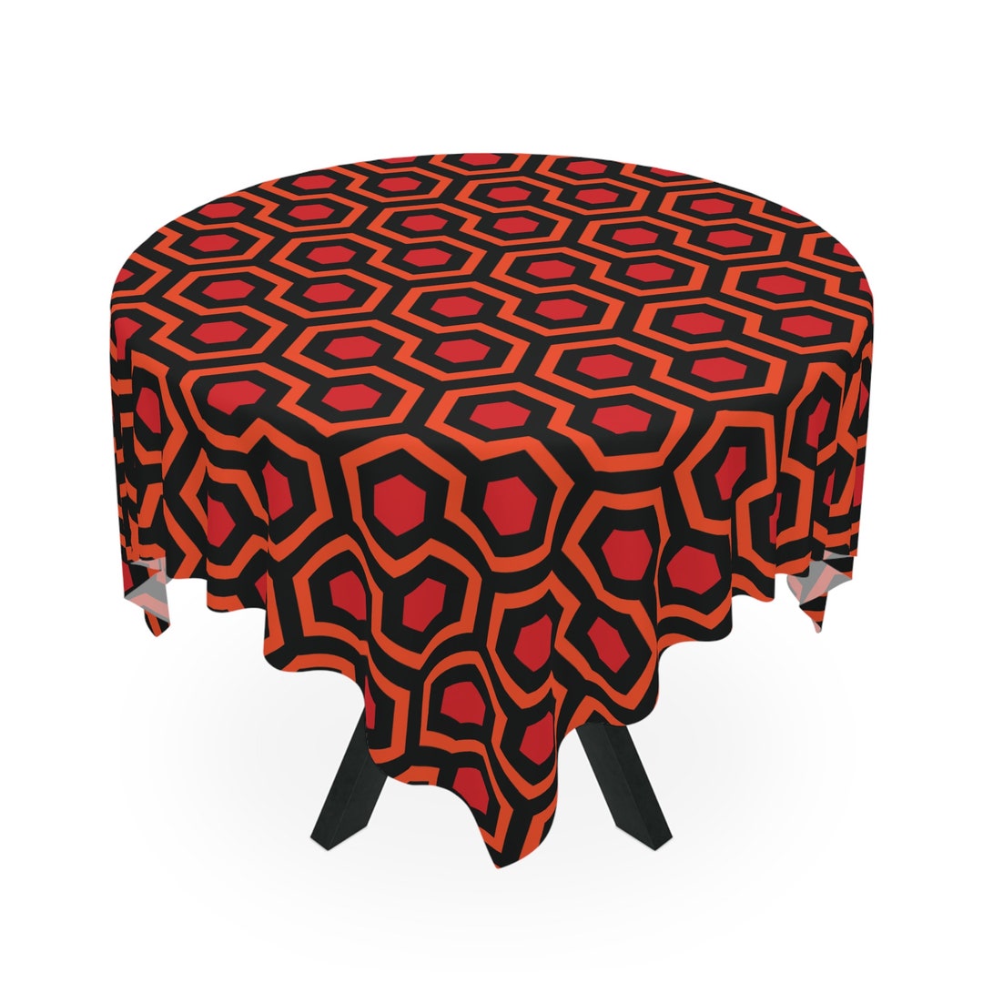 Creepy Overlook Hotel Carpet Tablecloth - the Shining Inspired Horror ...