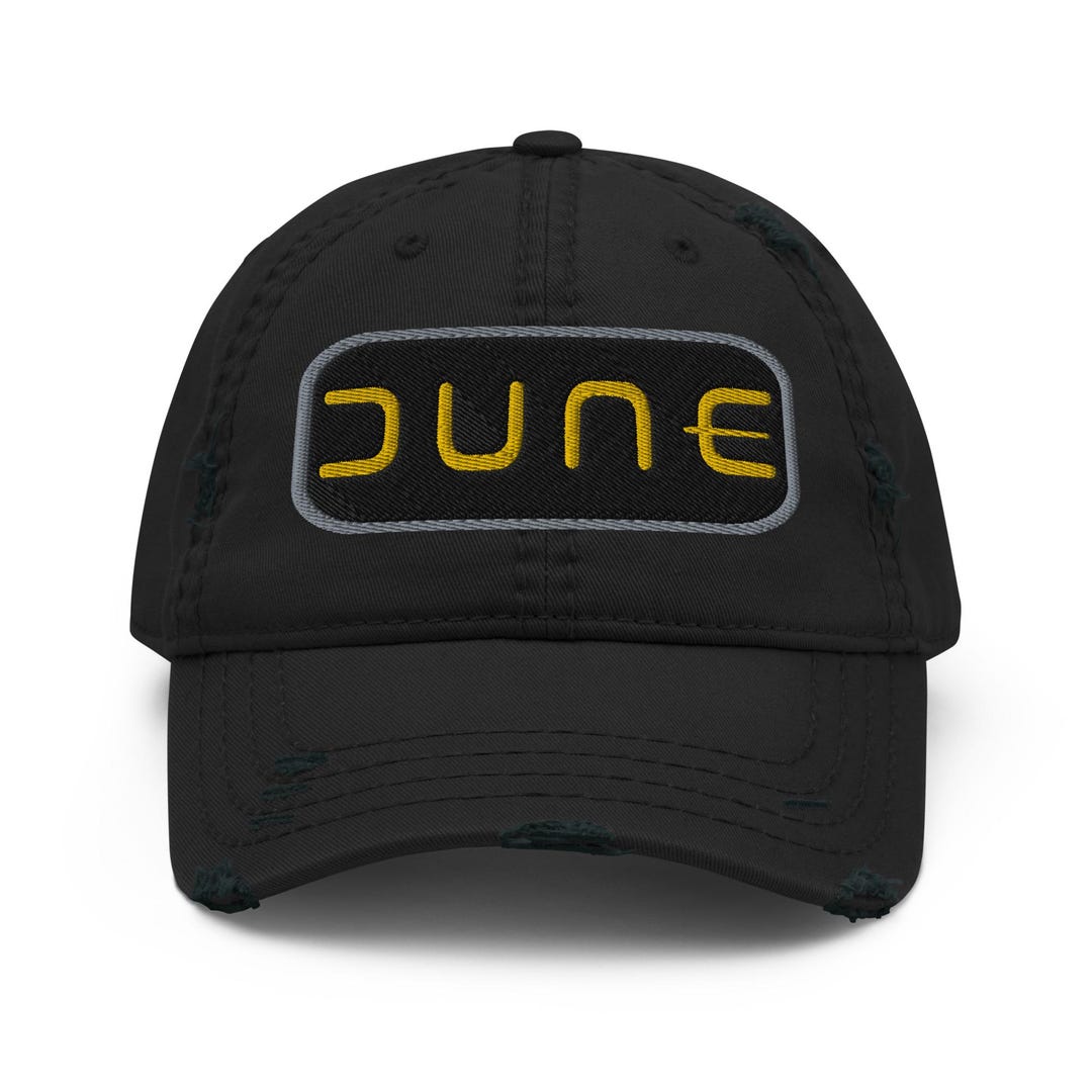 Dune Dad Hat - Embroidered Logo | Minimalist Sci-fi Design | Dune Film ...