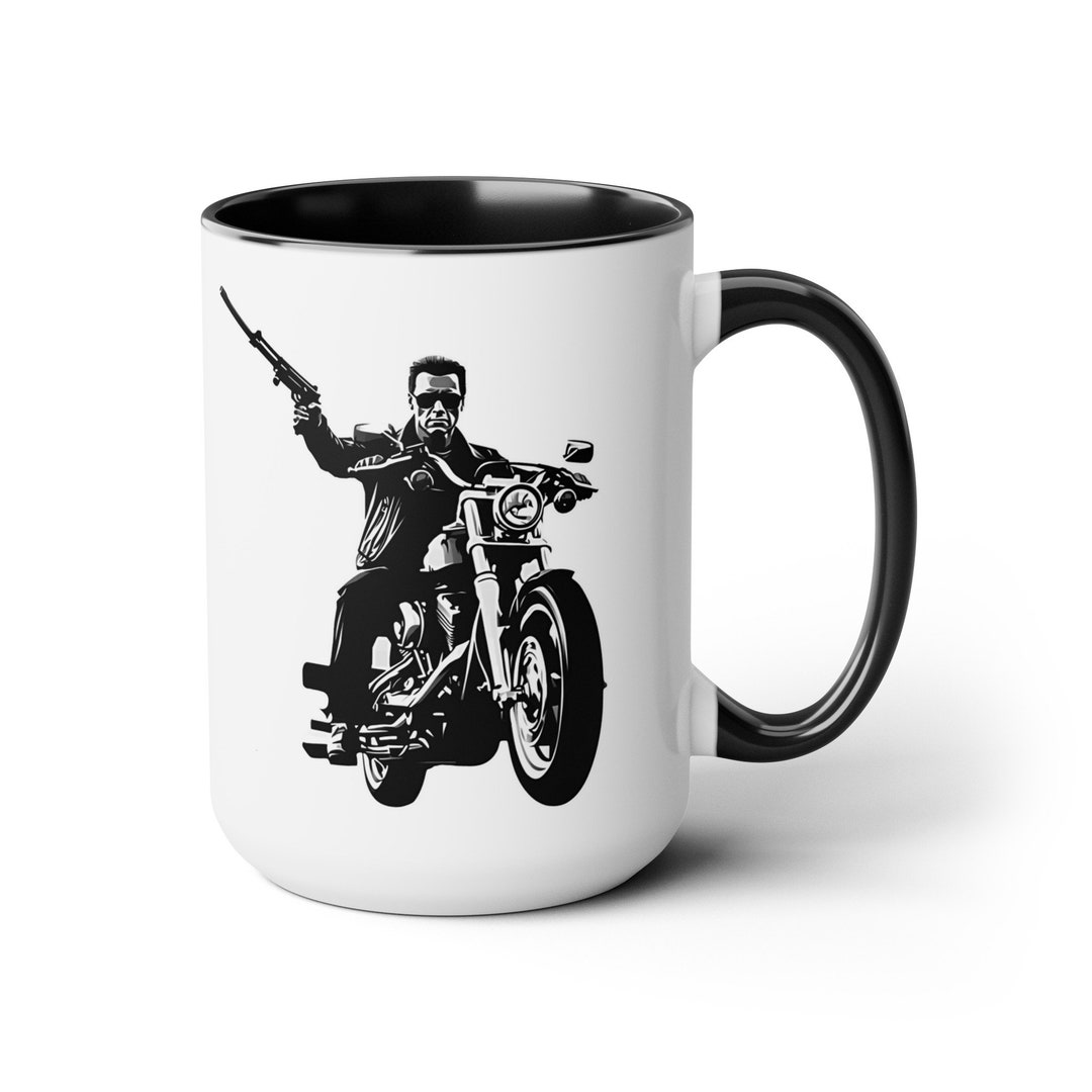 T2 Ride or Die Mug Terminator 2 Inspired Coffee Cup Collectible Perfect ...