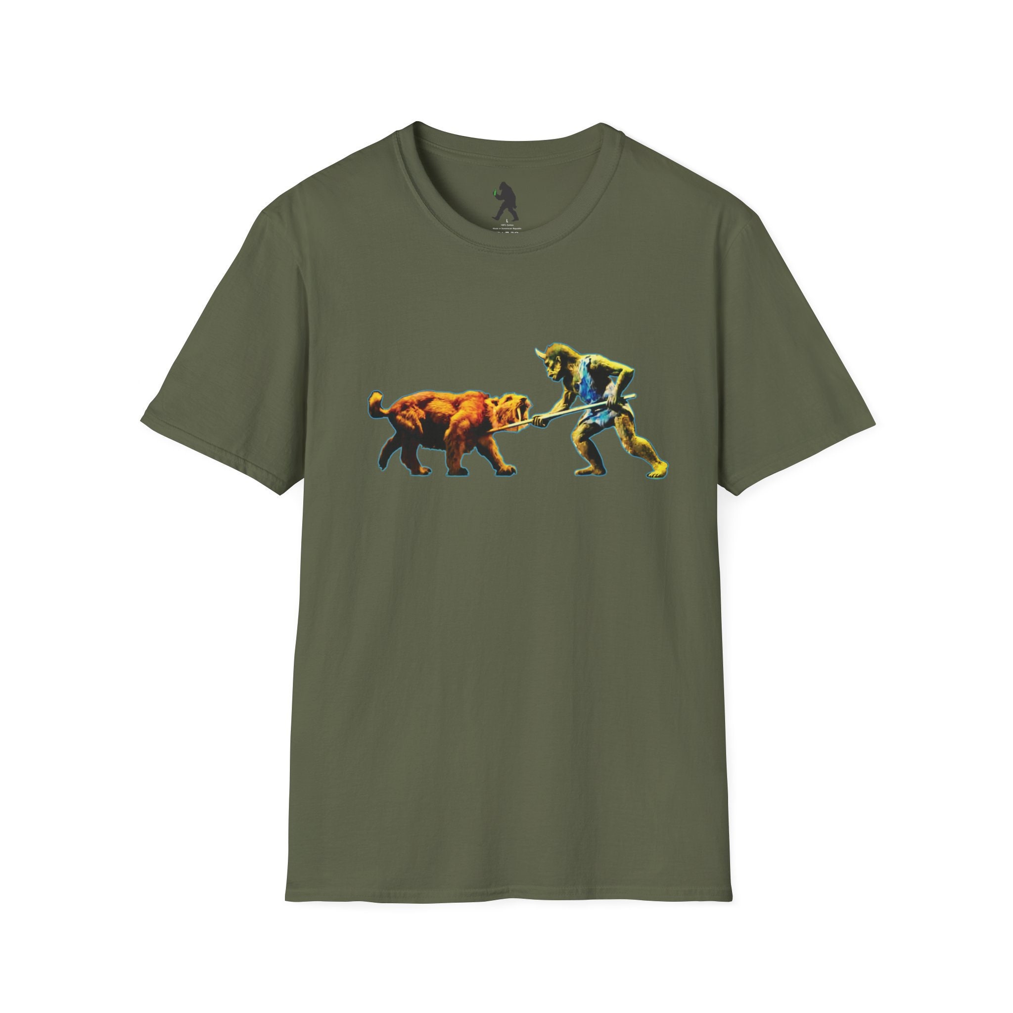Ray Harryhausen Sabre Tooth Tiger Vs Troglodyte T-shirt Sinbad and the ...