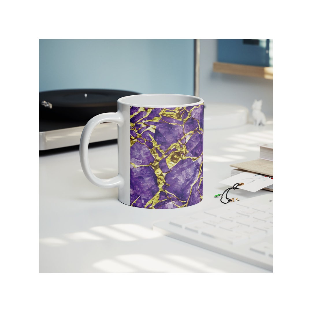 Amethyst Magic Coffee Mug, Purple Haze Mug - Etsy