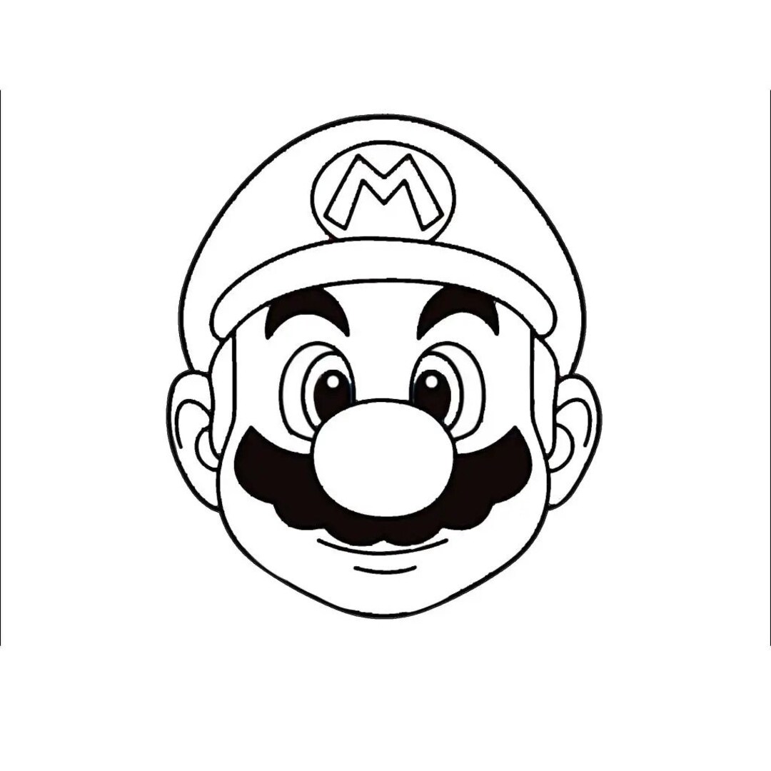 Mario Vinyl Sticker - Etsy