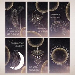 Divine Timing Oracle Cards Deck - Etsy