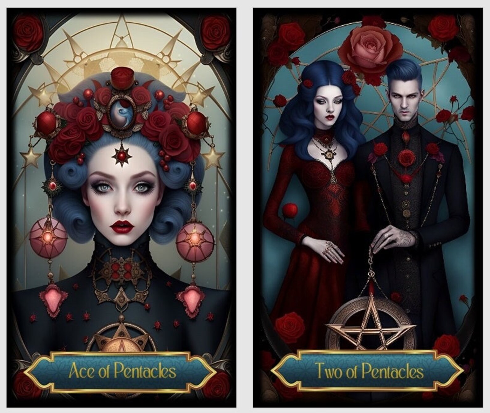 Surreal World Tarot Deck. Mystery Tarot - Etsy