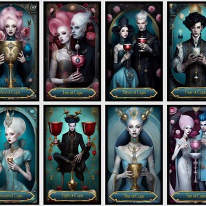 Surreal World Tarot Deck. Mystery Tarot - Etsy