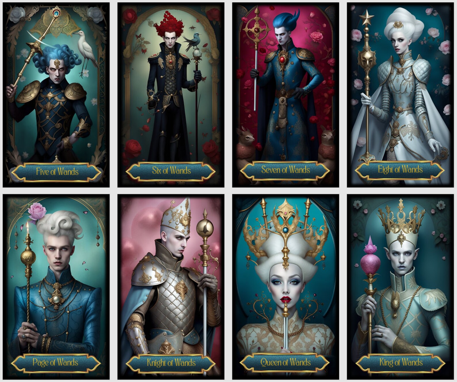 Surreal World Tarot Deck. Mystery Tarot - Etsy
