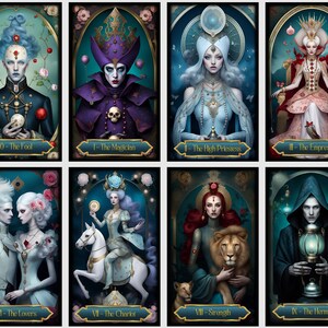 Surreal World Tarot Deck. Mystery Tarot - Etsy