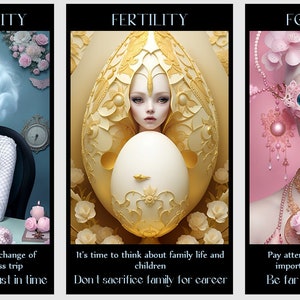 Money and Career Oracle Deck. Surreal Art - Etsy