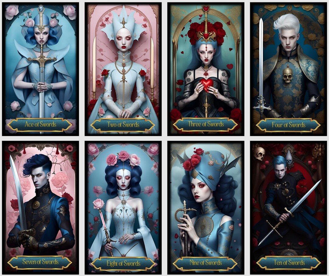 Surreal World Tarot Deck. Mystery Tarot - Etsy