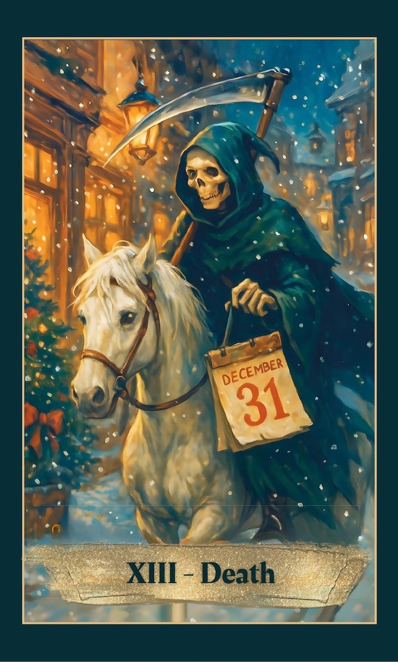 Christmas Tarot – 78-card Holiday Tarot Deck - Etsy