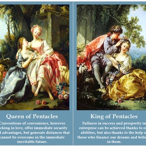 Rococo Art Tarot Deck. Late Baroque Tarot. Boucher and Fragonard Art - Etsy