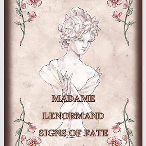 Signs of Fate Lenormand Cards Deck. 36 Lenormand Symbol Cards - Etsy