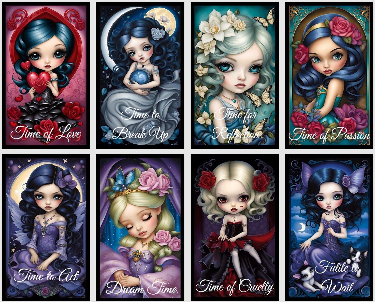 Oracle of Time Magic. Timing Oracle Cards - Etsy