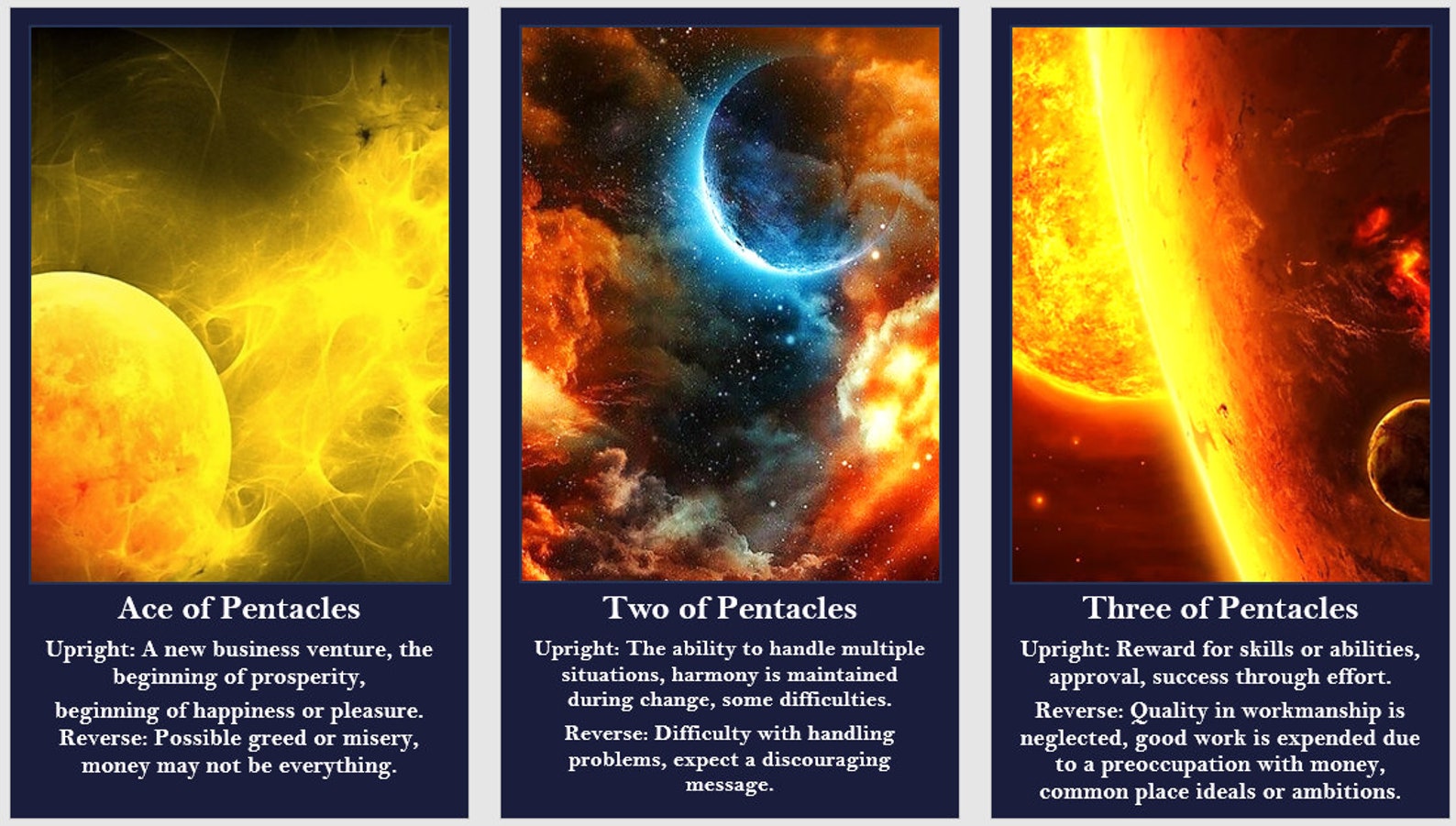 Space Galaxy Tarot Deck. Cosmos Tarot - Etsy