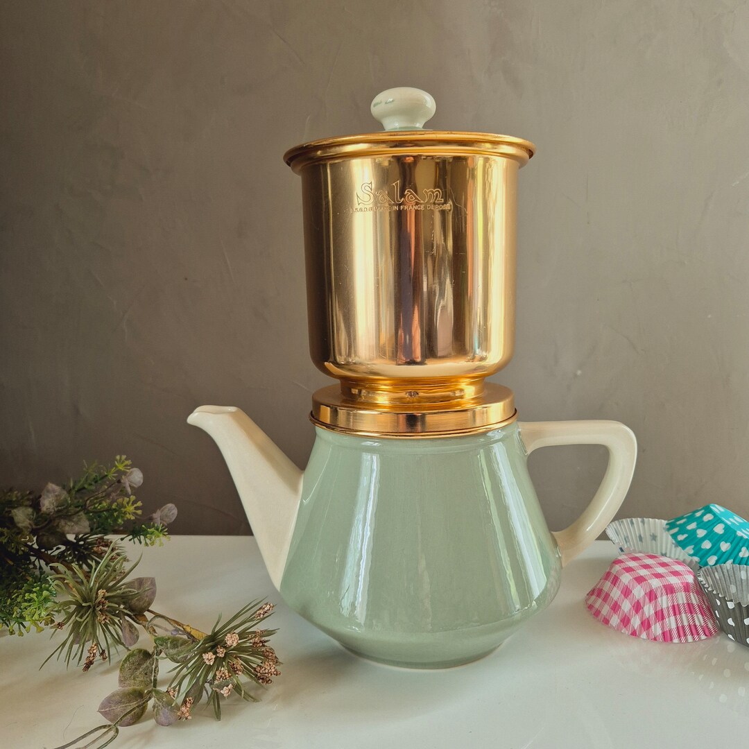 Vintage Salam Villeroy and Boch Ceramic Teapot and Coffee Maker, 1950s ...