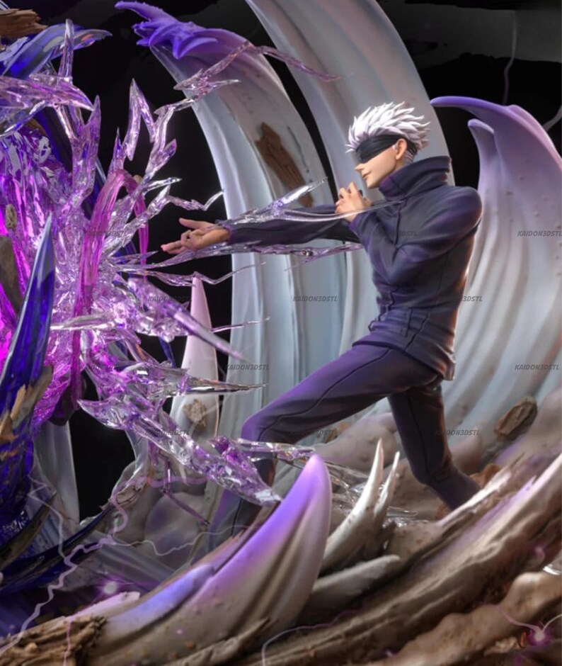 Satoru Gojo Jujutsu Kaisen STL File for 3D Printing High Quality 3D ...