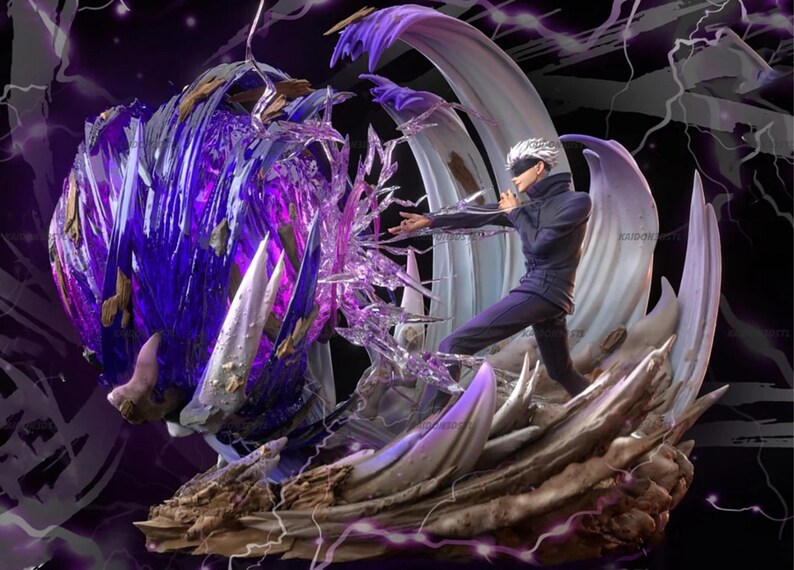 Satoru Gojo Jujutsu Kaisen STL File for 3D Printing High Quality 3D ...