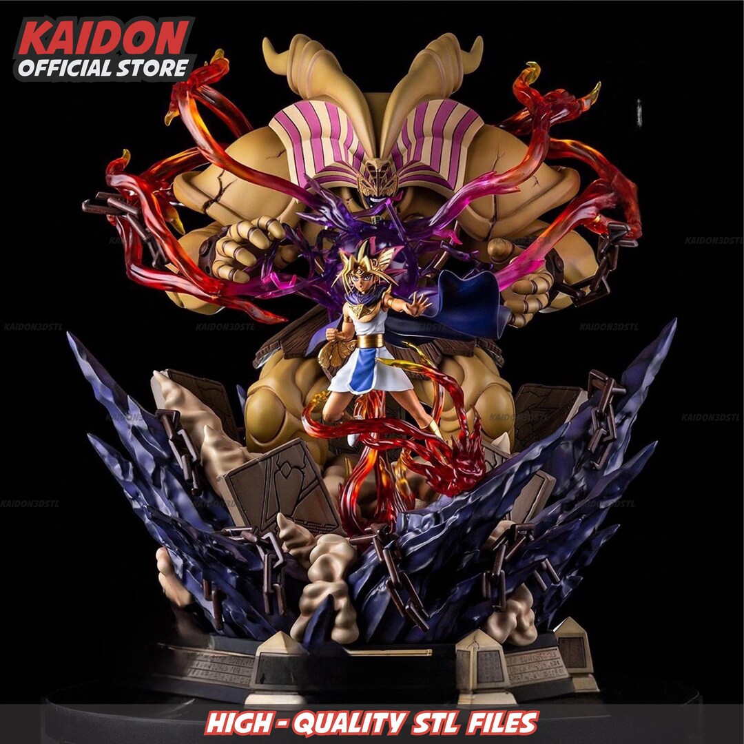 Yugi Oh Exodia Diorama STL File for 3D Printing High Quality 3D Model Digital File Figurine ...