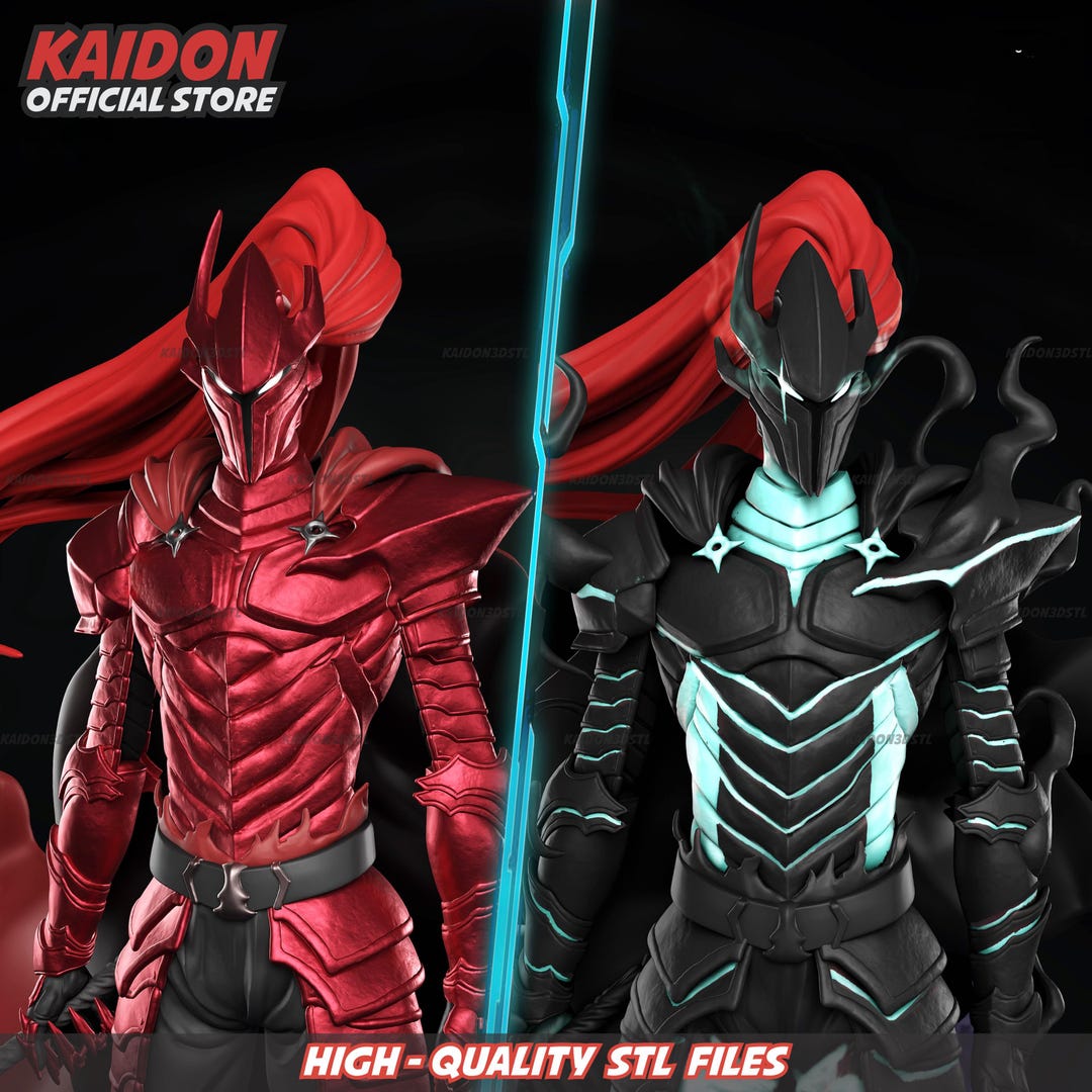 Igris Solo Leveling STL File for 3D Printing High Quality 3D Model ...