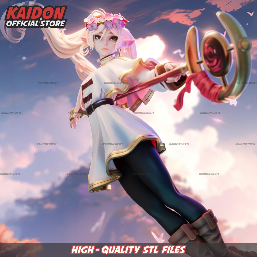 Frieren STL File | High Quality 3D Model for Sousou No Frieren Figurine ...