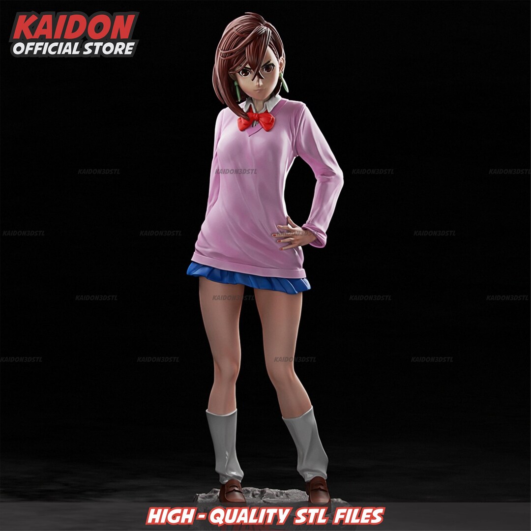 Momo Ayase Dandadan STL File | High Quality 3D Printable Anime Model ...