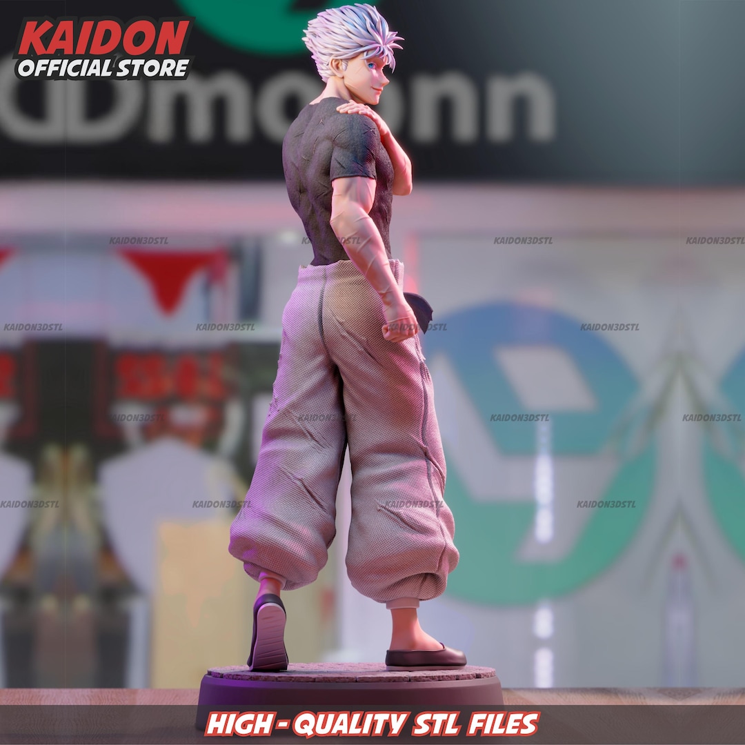 Satoru Gojo Jujutsu Kaisen STL File for 3D Printing High Quality 3D ...
