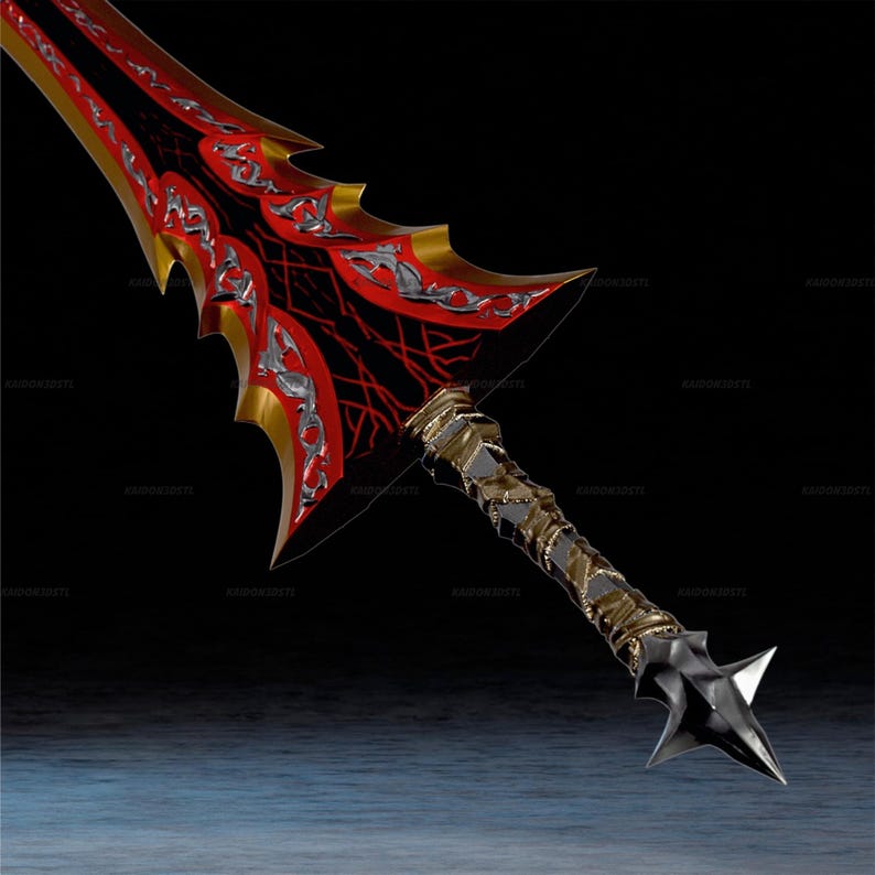 Igris Sword STL File for 3D Printing High Quality 3D Model Digital File ...