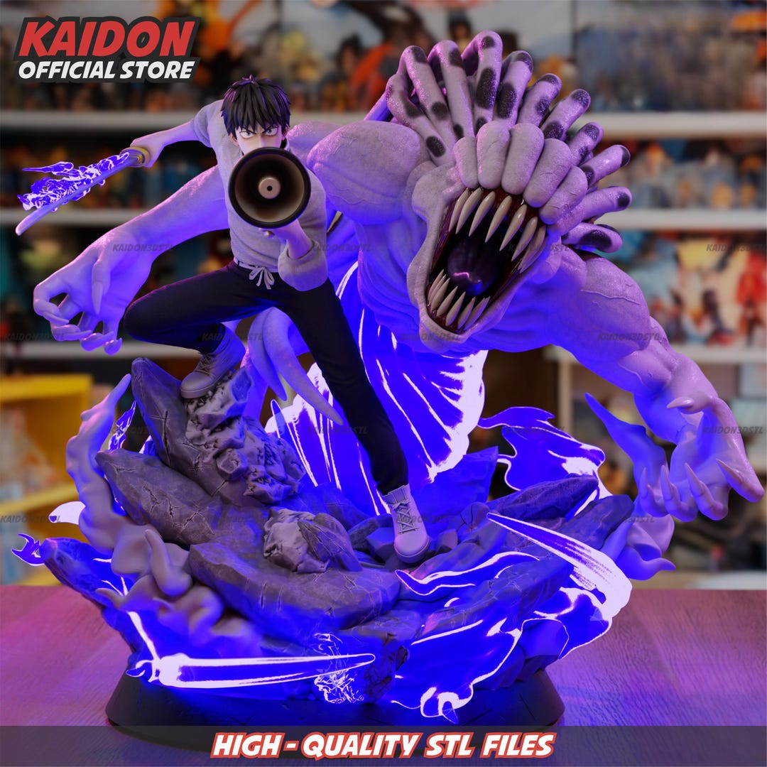 Buy Yuta Rika Jujutsu Kaisen STL File for 3D Printing High Quality 3D ...