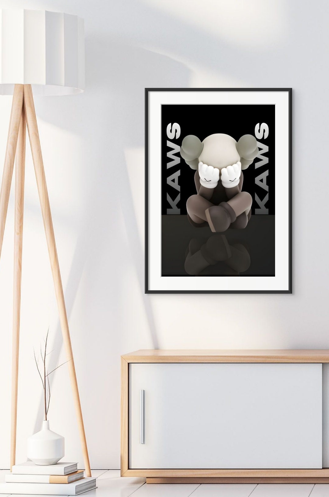 Crying Kaws Figure Poster Toys, Hypebeast Decor, Digital Download ...