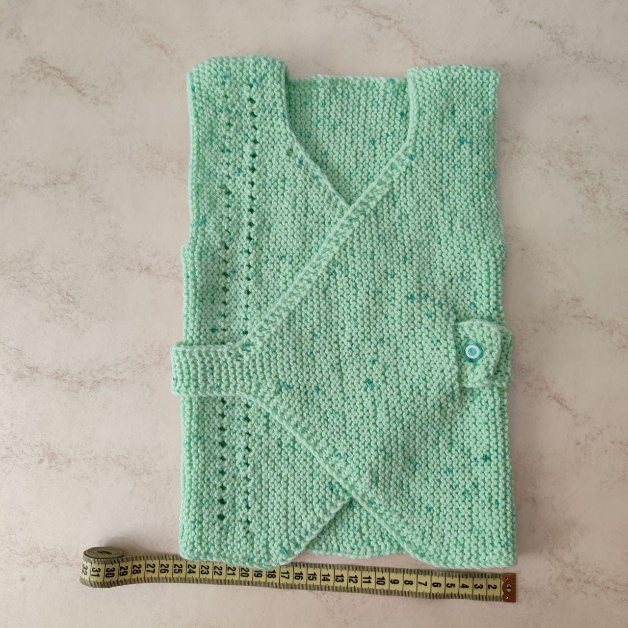 Hand Knitted Unisex Baby Kids Vest Handmade Kids Knitwear Toddler Gril ...