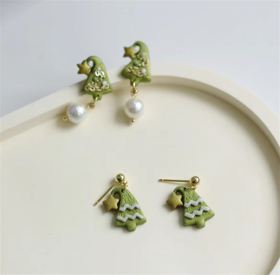 Crooked Neck Tree Christmas Tree Vintage Niche Pearl - Etsy