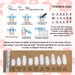 Press on Nail Sizing Kit: Multiple Shapes - Etsy