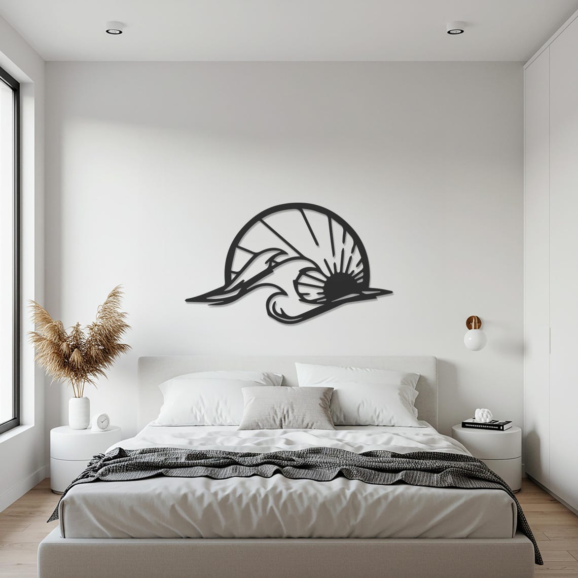 Ocean Wave Wall Art, Beach Wall Decor, Coastal Home Decor, Nautical ...